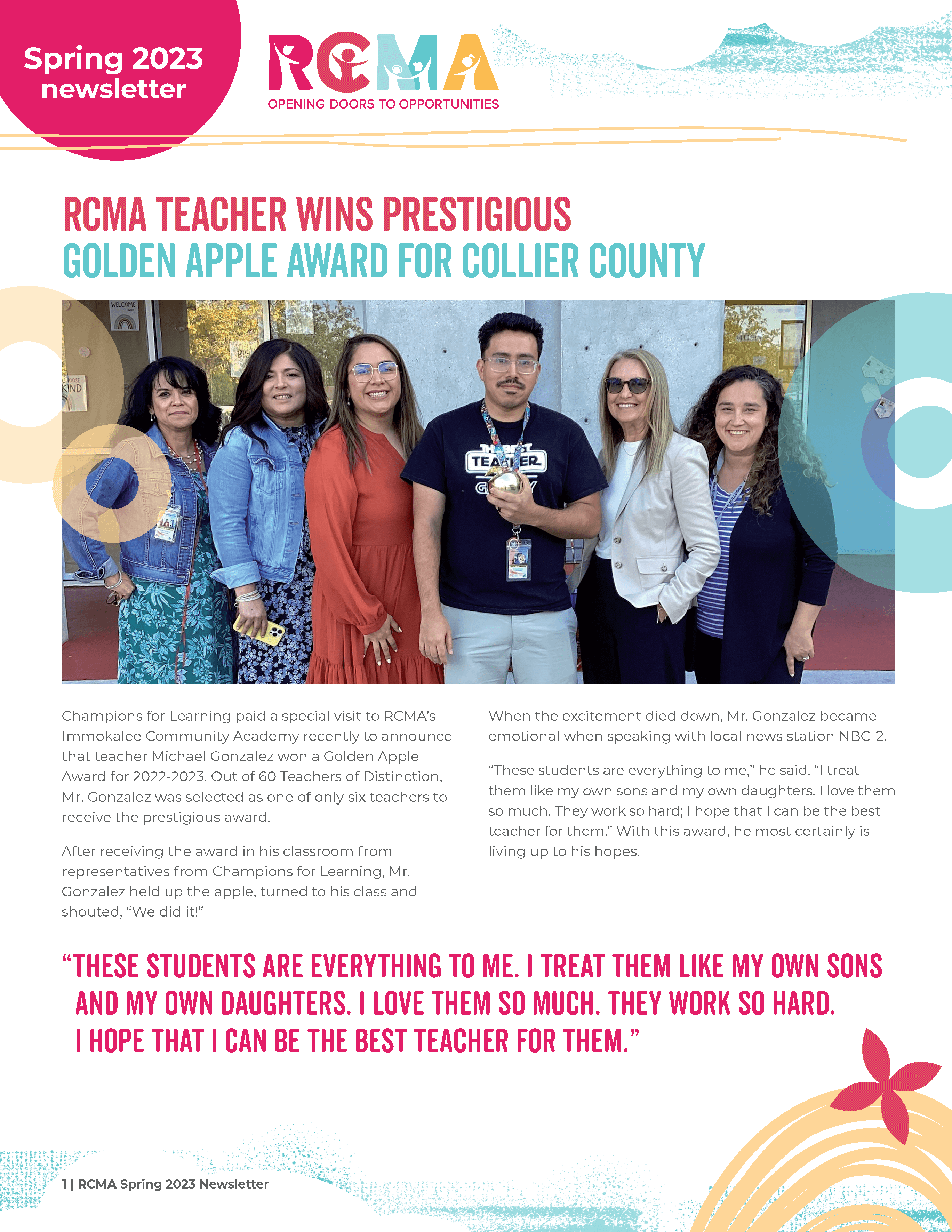 2023 Spring Newsletter - RCMA